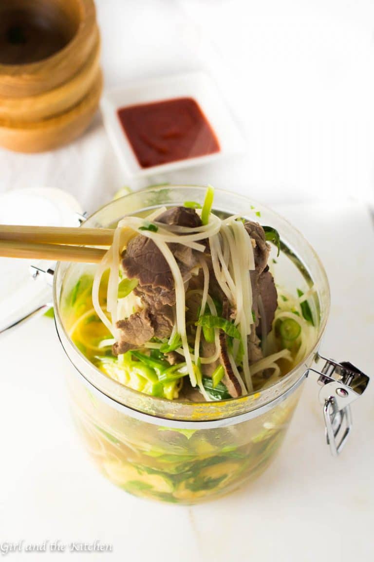 Instant Pho to Go - Girl and the Kitchen