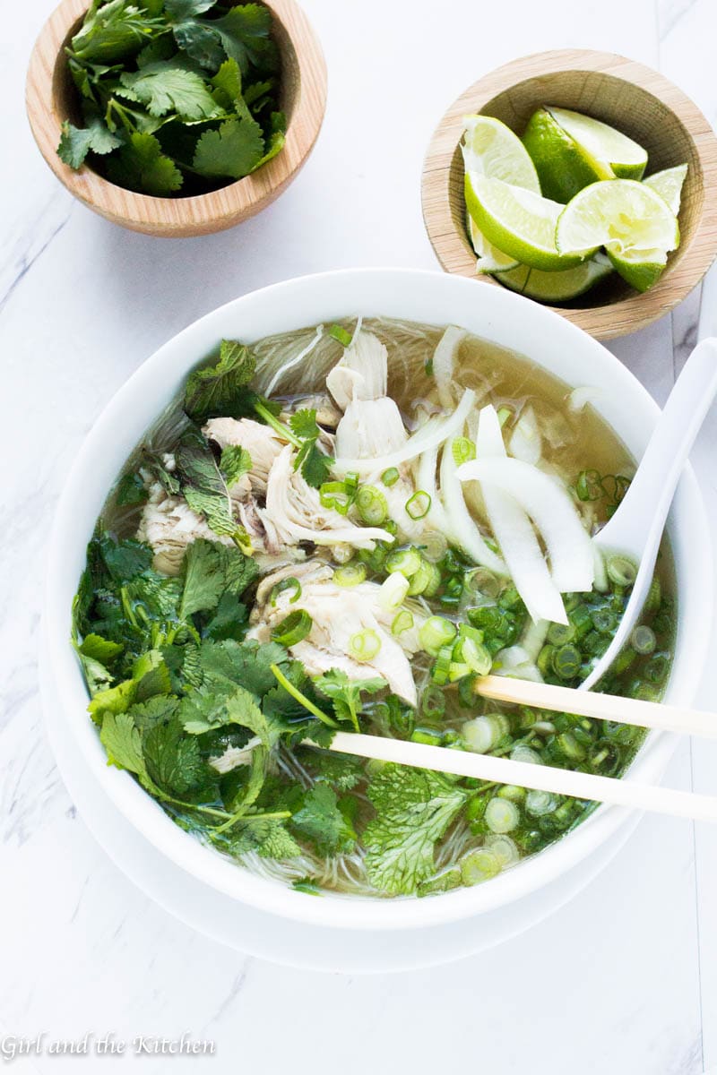 How to Make Instant Pot Pho (Chicken Version) - Girl and the Kitchen