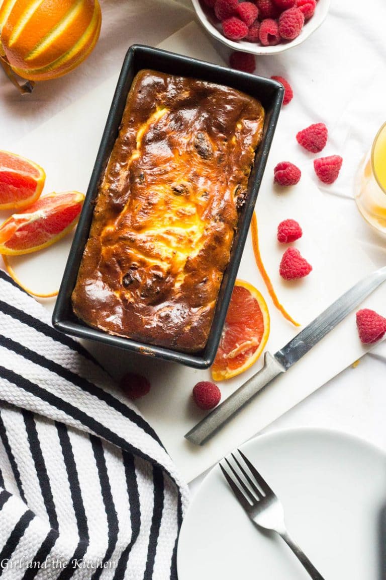 Ukrainian Easy Cheesecake: Zapekanka - Girl and the Kitchen