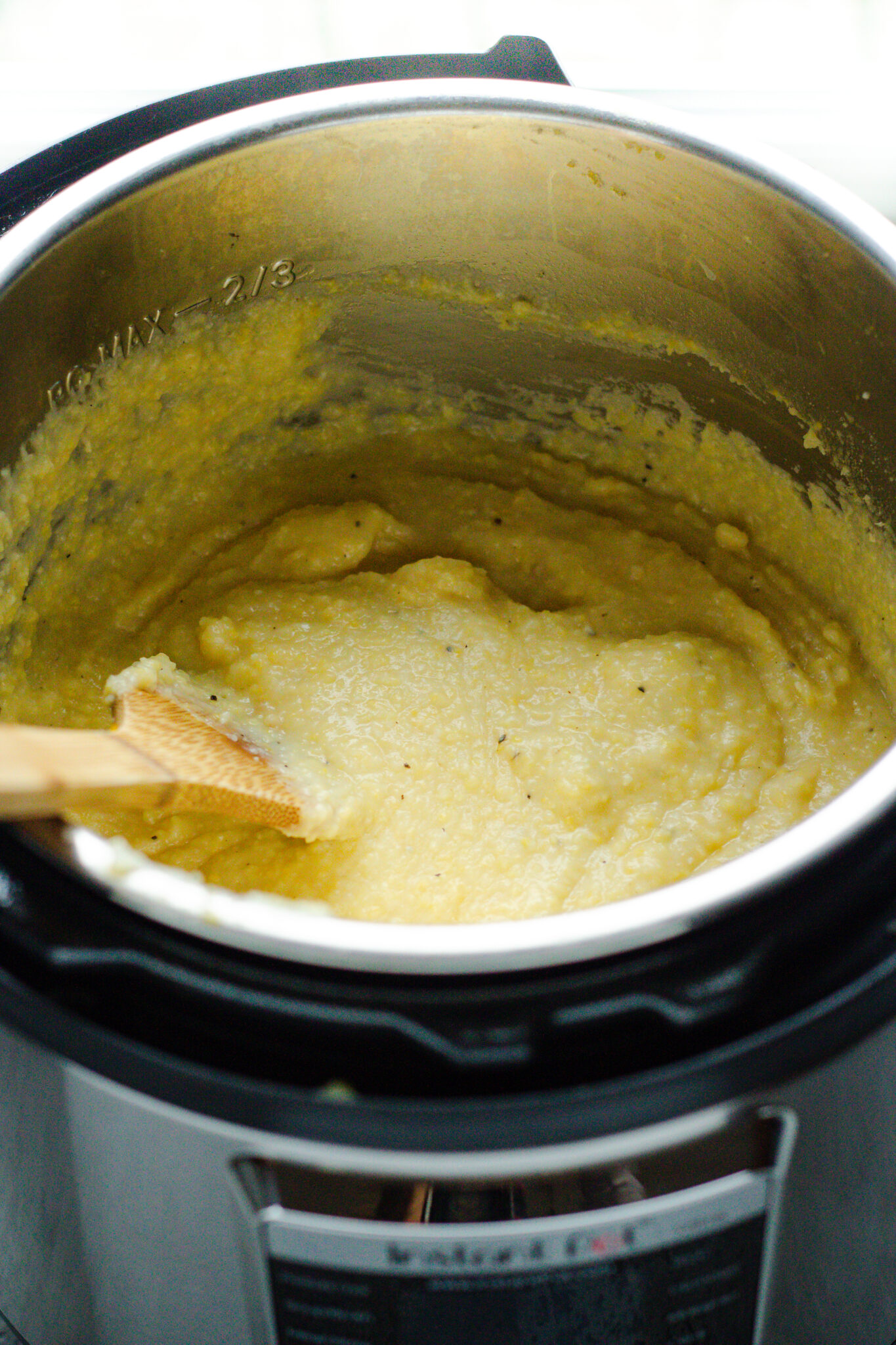 Instant Pot Polenta - Girl and the Kitchen